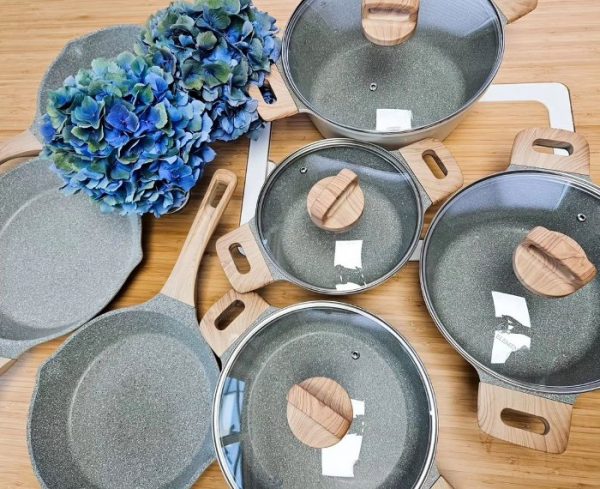 Natural Elements Cookware Website: Premium Woodstone Sets